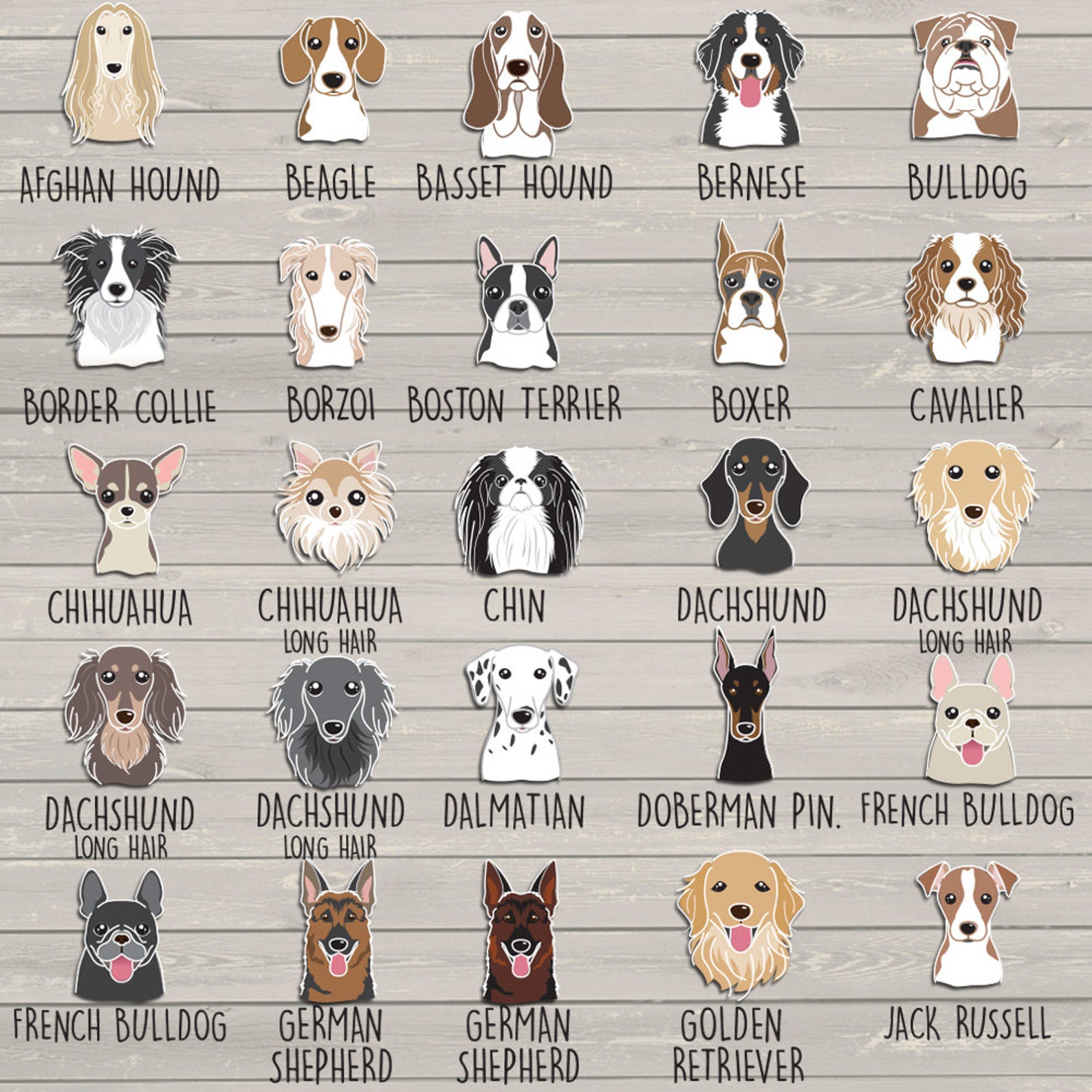 Personalized Dog Breed - Pet's First Christmas Photo Ornament - Custom ...