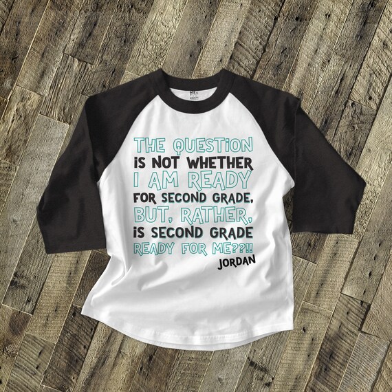 Back to school shirt funny childrens ready for me | Etsy