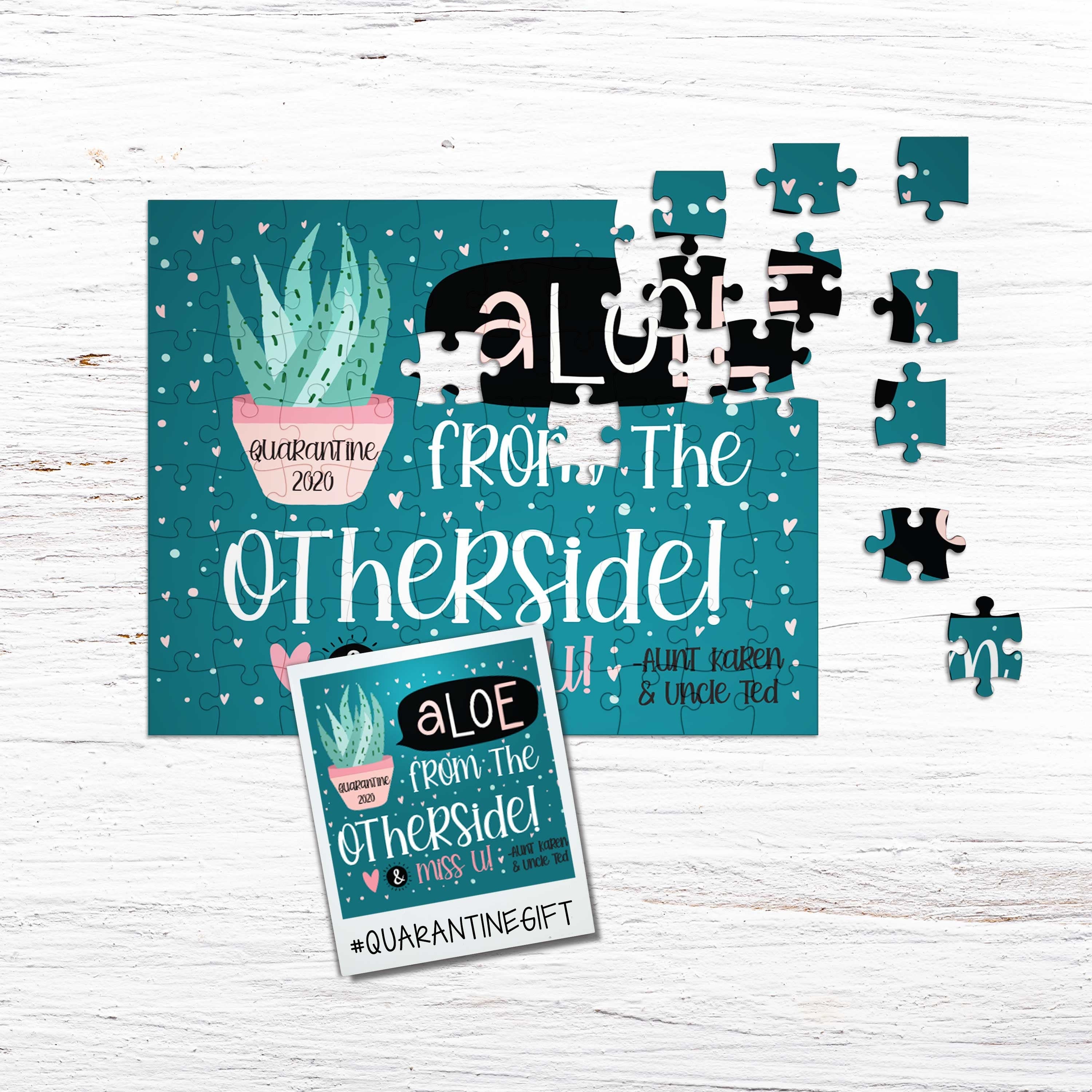 Puzzles Toys & Games Quarantine Gift father's day gift custom puzzle ...