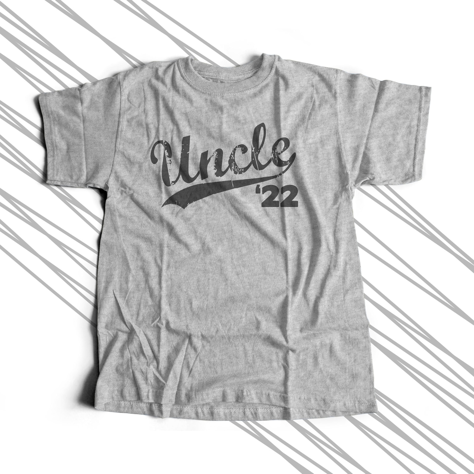 Uncle Shirt - Swoosh With Year Uncle Established T-shirt - Great Uncle ...