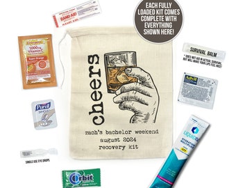 Men's Hangover Bag Only Bundle, Men's Hangover Survival Bags, Packs of ...