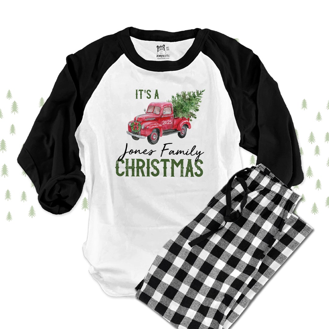 Matching Family Christmas Outfits Family Christmas Personalized ...