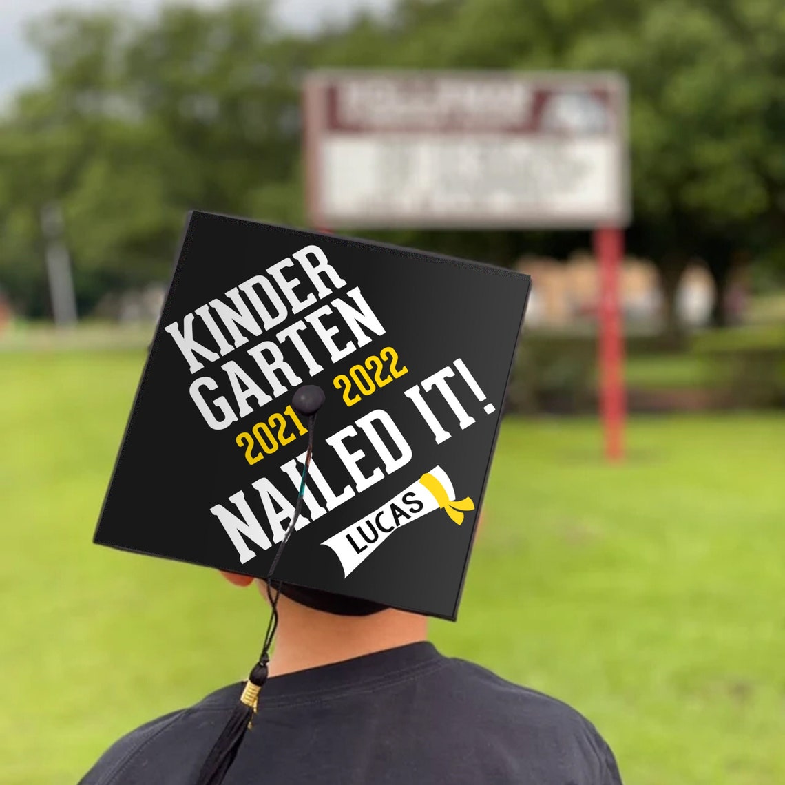 Kindergarten Graduation Cap Kindergarten Graduation Photo - Etsy