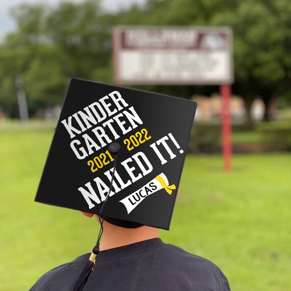 Kindergarten Graduation Cap Kindergarten Graduation Photo - Etsy