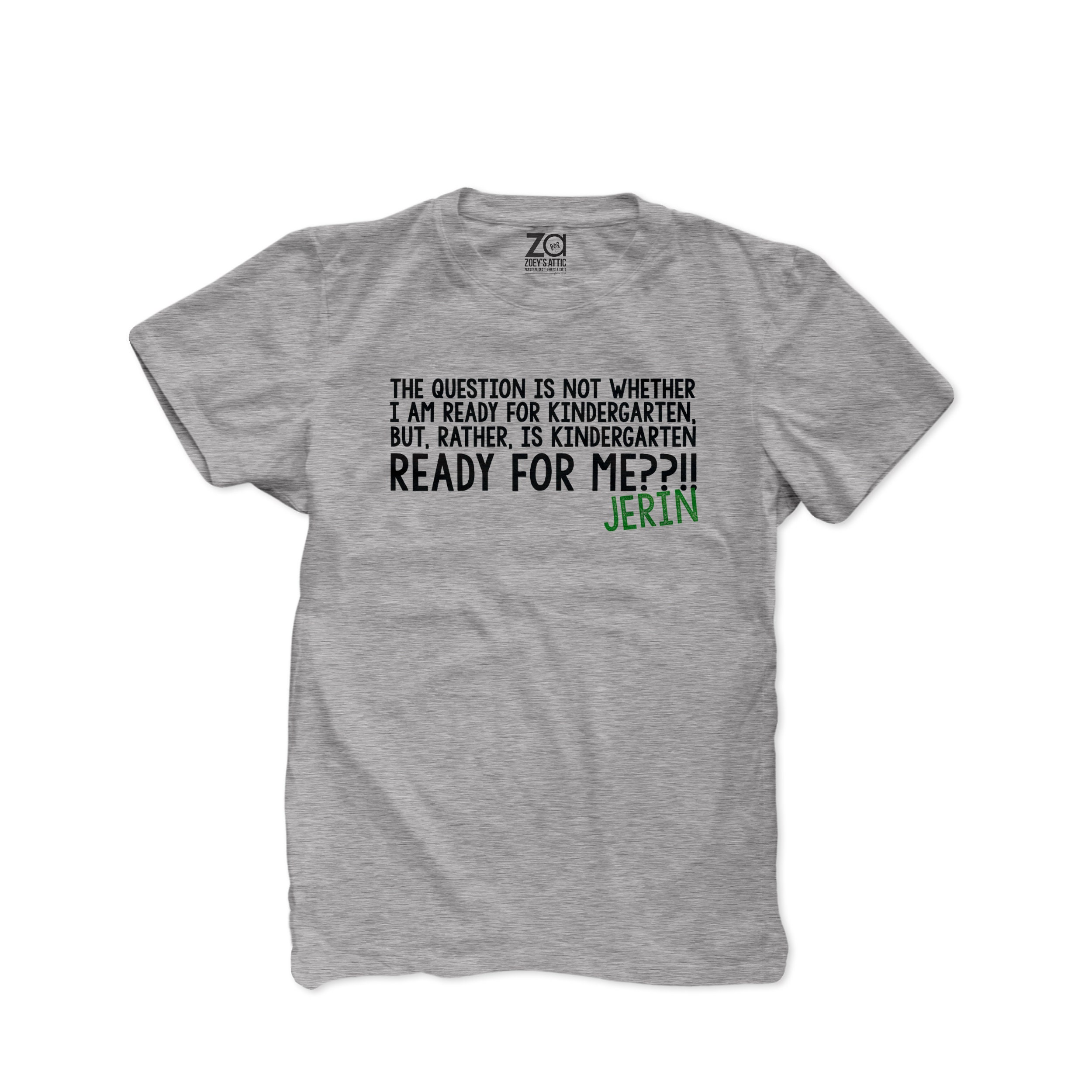 Back to school shirt funny childrens ready for me | Etsy