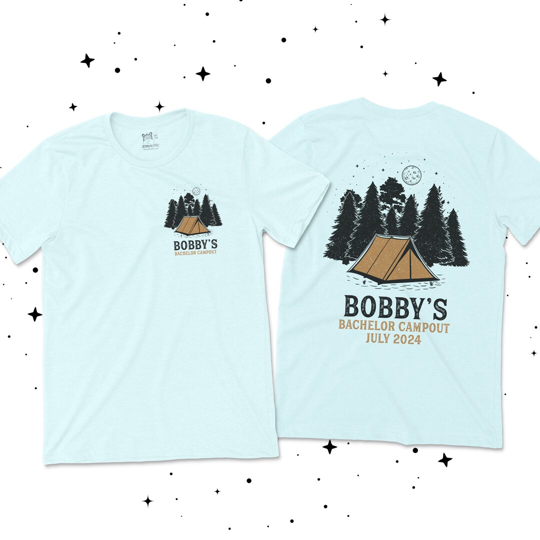 Bachelor Party Shirt | Bachelor Campout Weekend Bachelor Party T-shirt ...