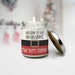 Christmas Welcome Candle Welcome to Our Ho Ho Home Santa Soy Blend Wax ...