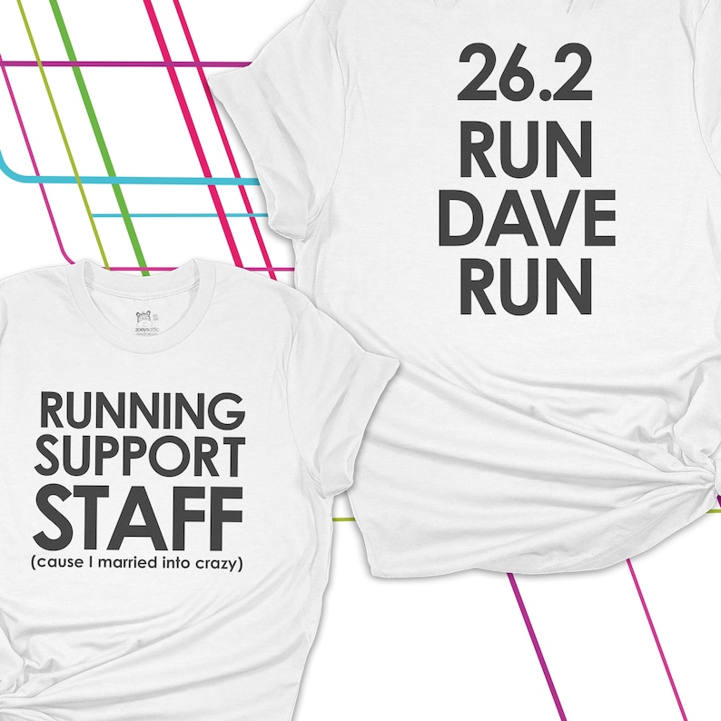 Sports Shirt Running Support Staff Unisex Tshirt Cheer - Etsy