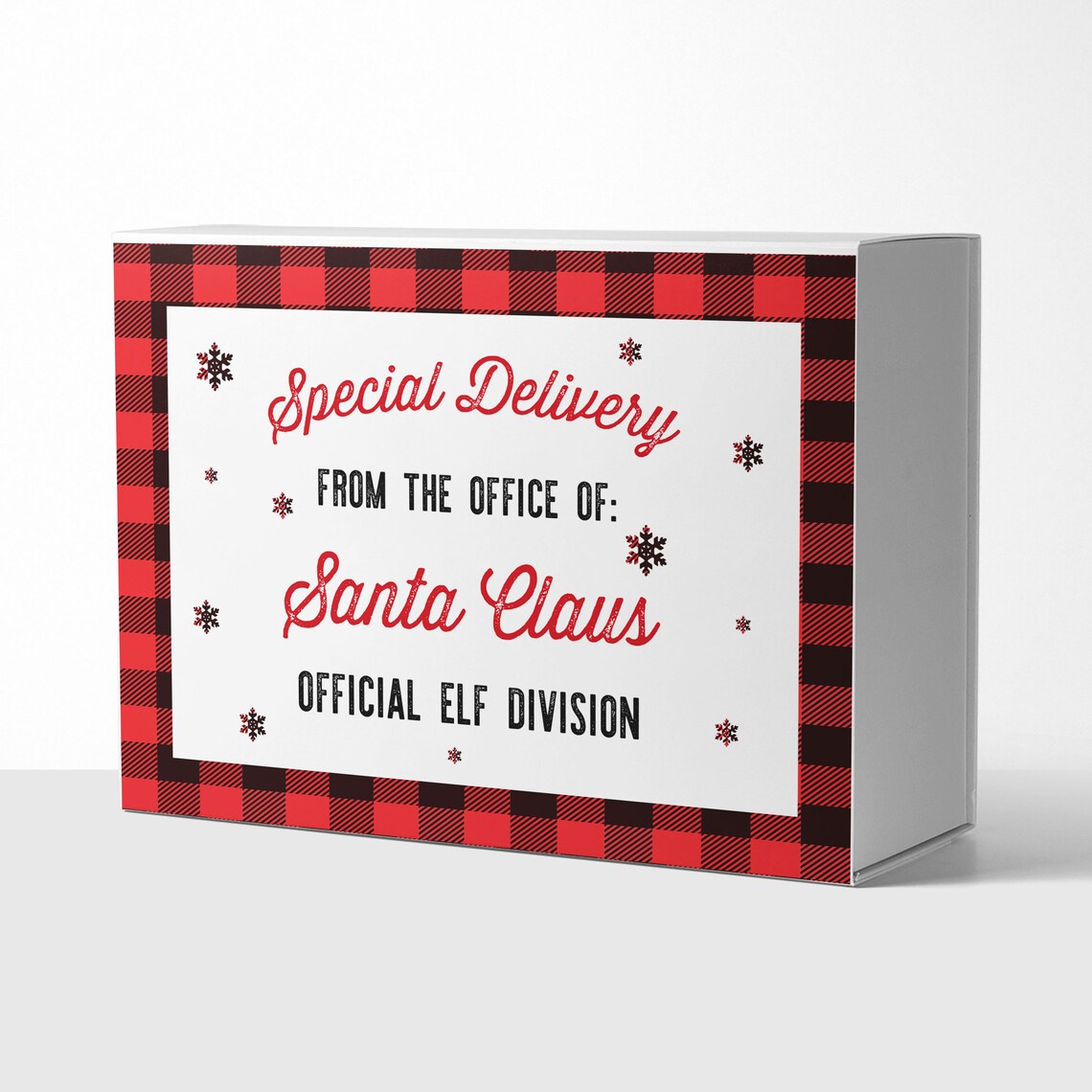 Christmas Elf Box Elf Arrival Kit Christmas Gift Box - Etsy