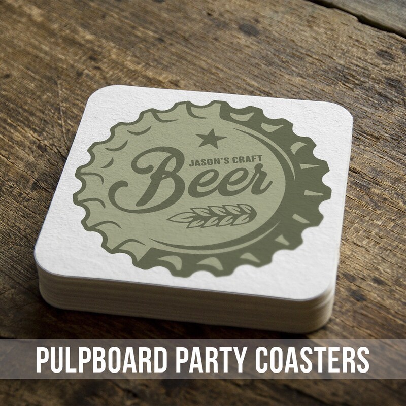 Disposable Coasters - Etsy