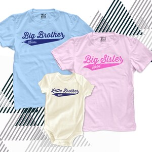 Matching Sibling Shirts - Sibling Set of THREE Shirts Big Brother Big ...