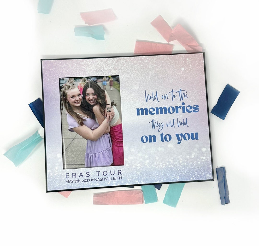 Eras Tour Memory Gift Frame for Taylor Concert Memory Picture Frame ...
