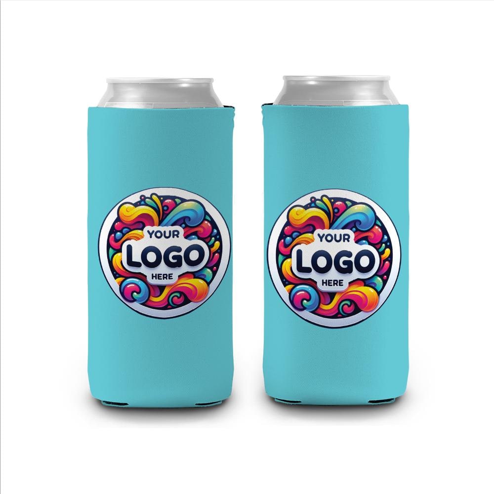 Custom Logo Can Cooler – Add Your Own Image or Business Logo ...