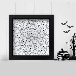 Funny Ghosts Halloween Signs Choose Layering Halloween Frames Just Here ...
