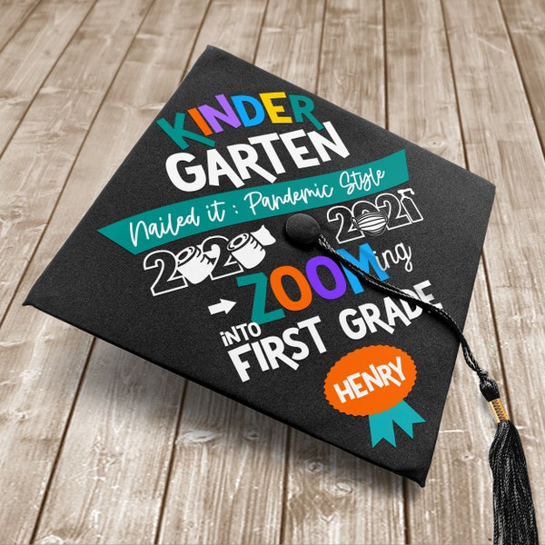 Kindergarten Quarantine Graduation Sign - Etsy