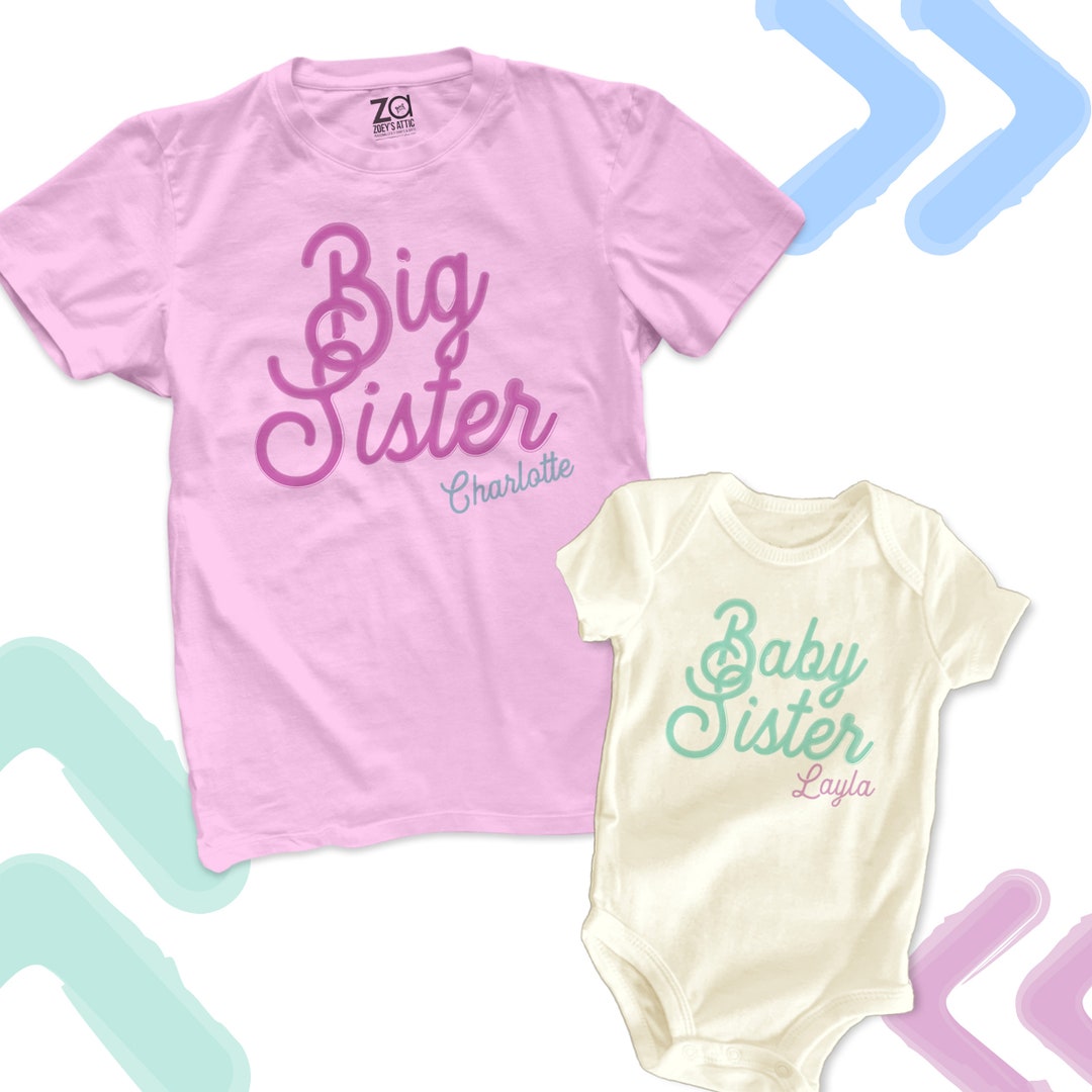 Sibling Shirts - Sibling Set of Any Combination Shirts Big Brother Big ...