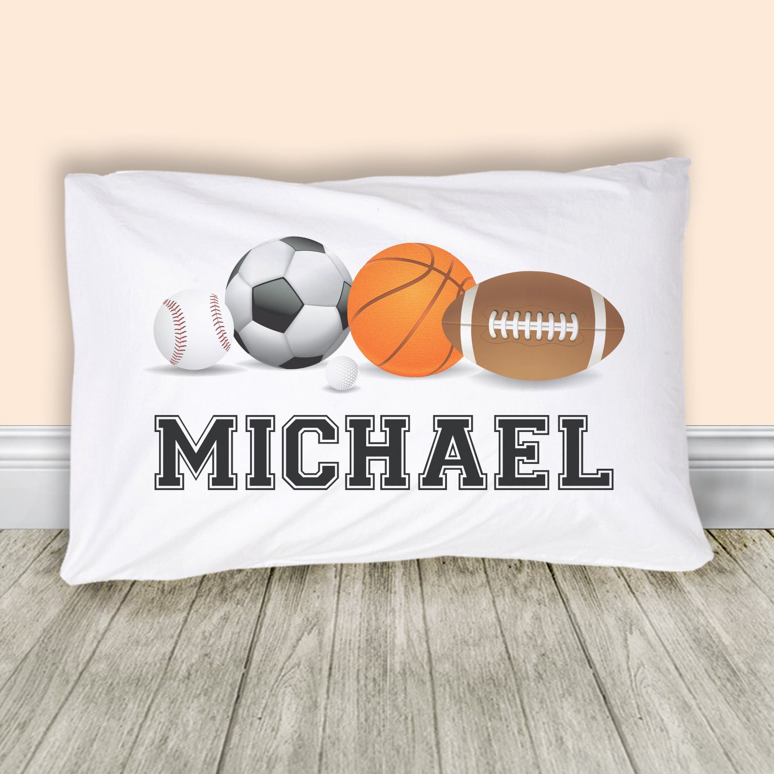 Sports Pillowcase | Baseball Pillowcase | Boy's Personalized Pillowcase ...