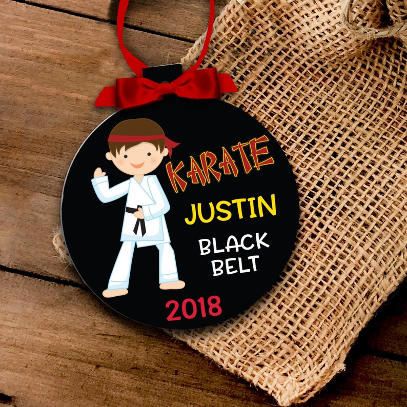 Martial Arts Ornament - Gift for Martial Arts Masters - Kids Martial ...