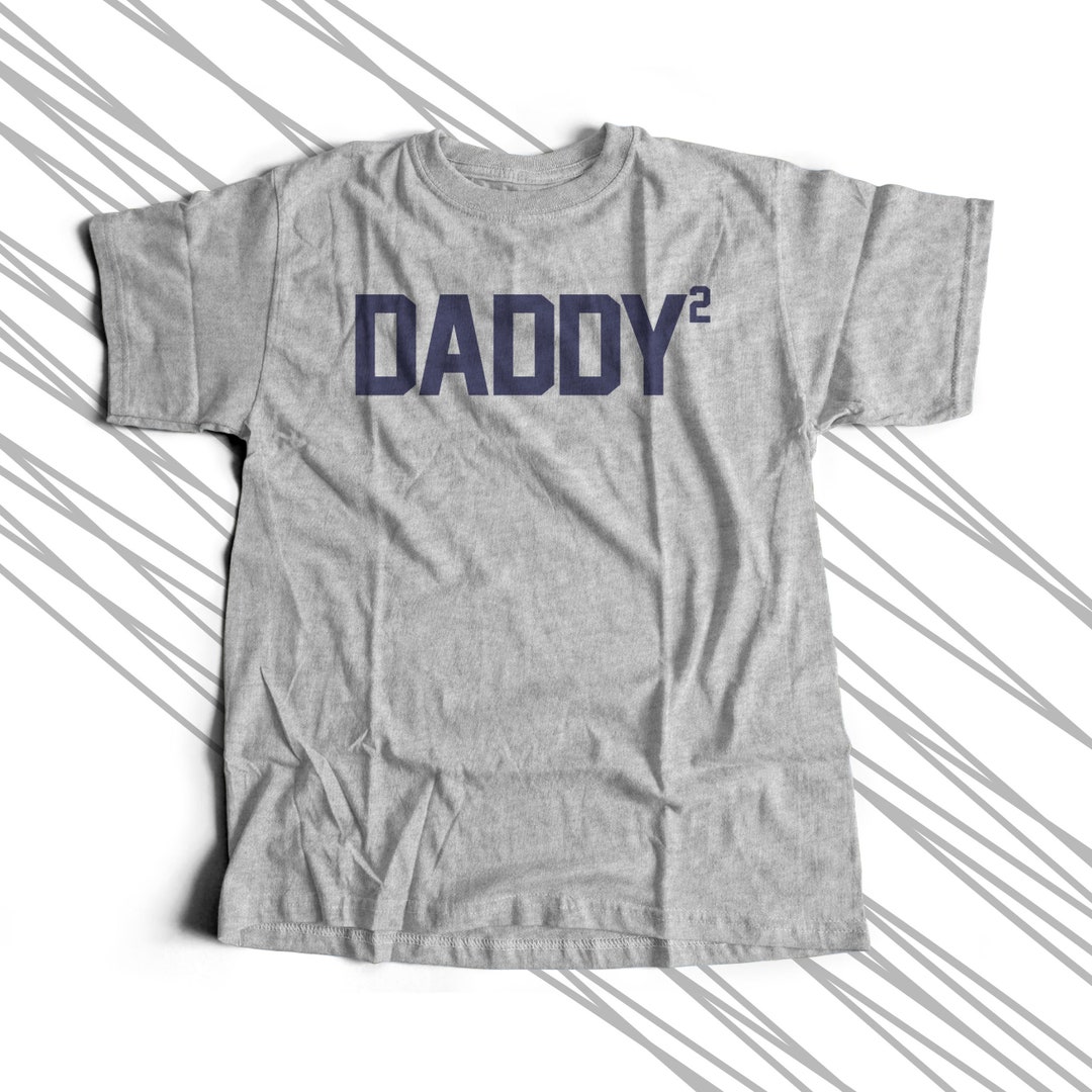 Daddy Shirt - Daddy Squared Custom T-shirt - Perfect Father's Day or ...