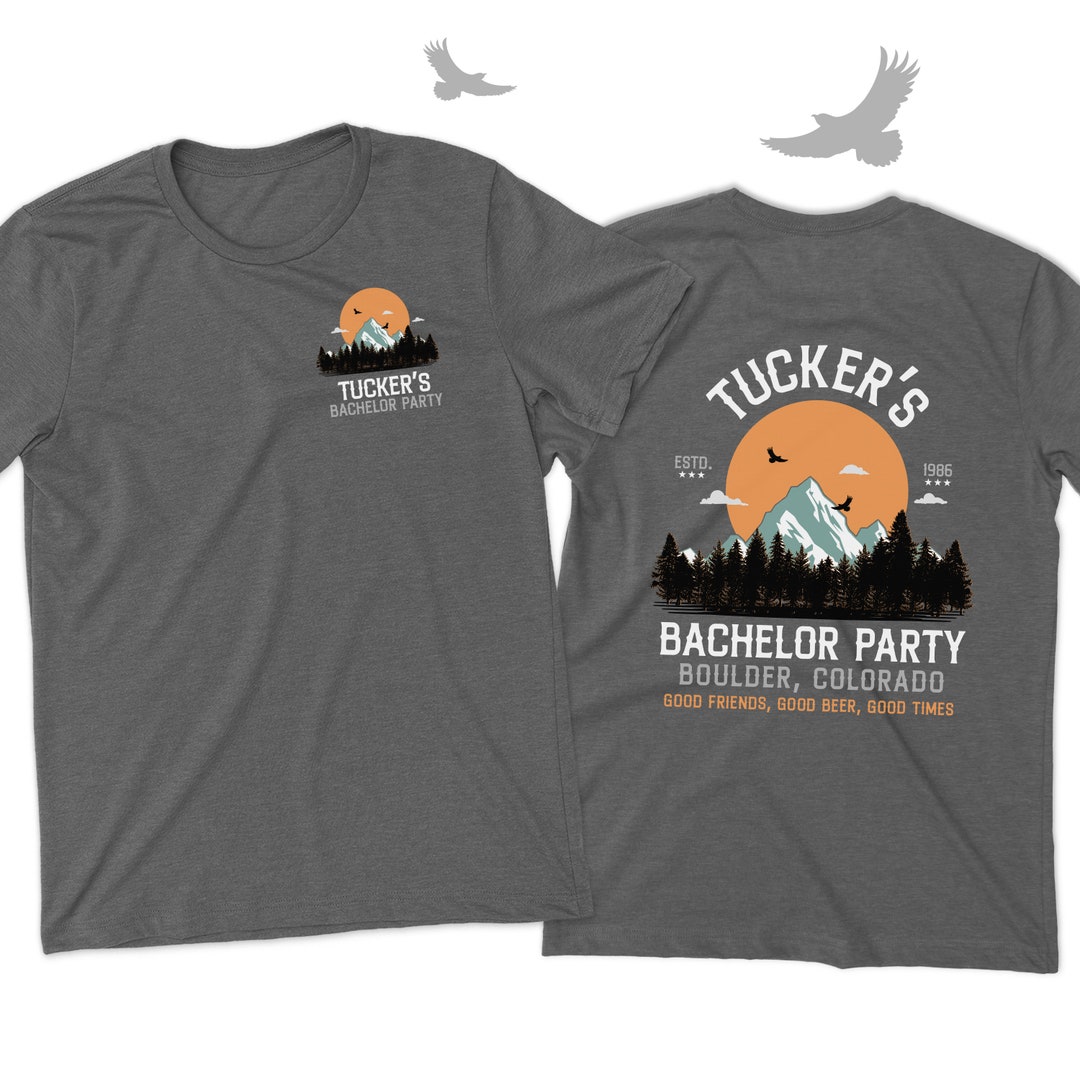 Bachelor Party Shirt | Good Friends Good Beer Good Times Personalized ...