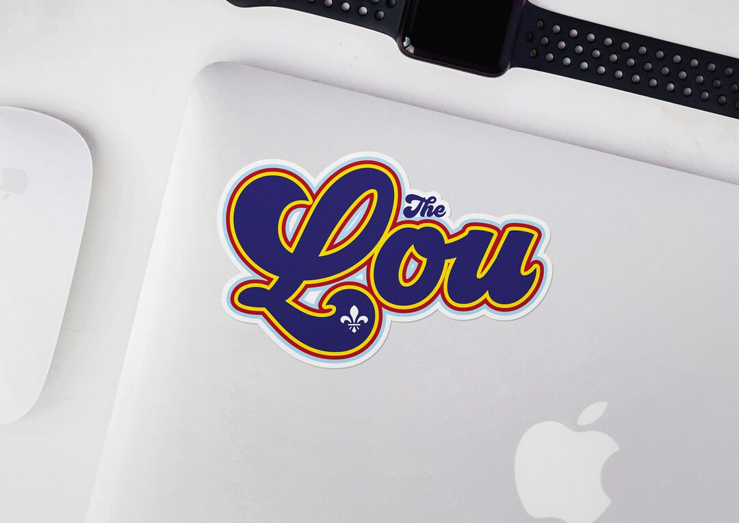 Sticker Vinyl Decal | the Lou Saint Louis Sticker | St Louis Fleur De ...