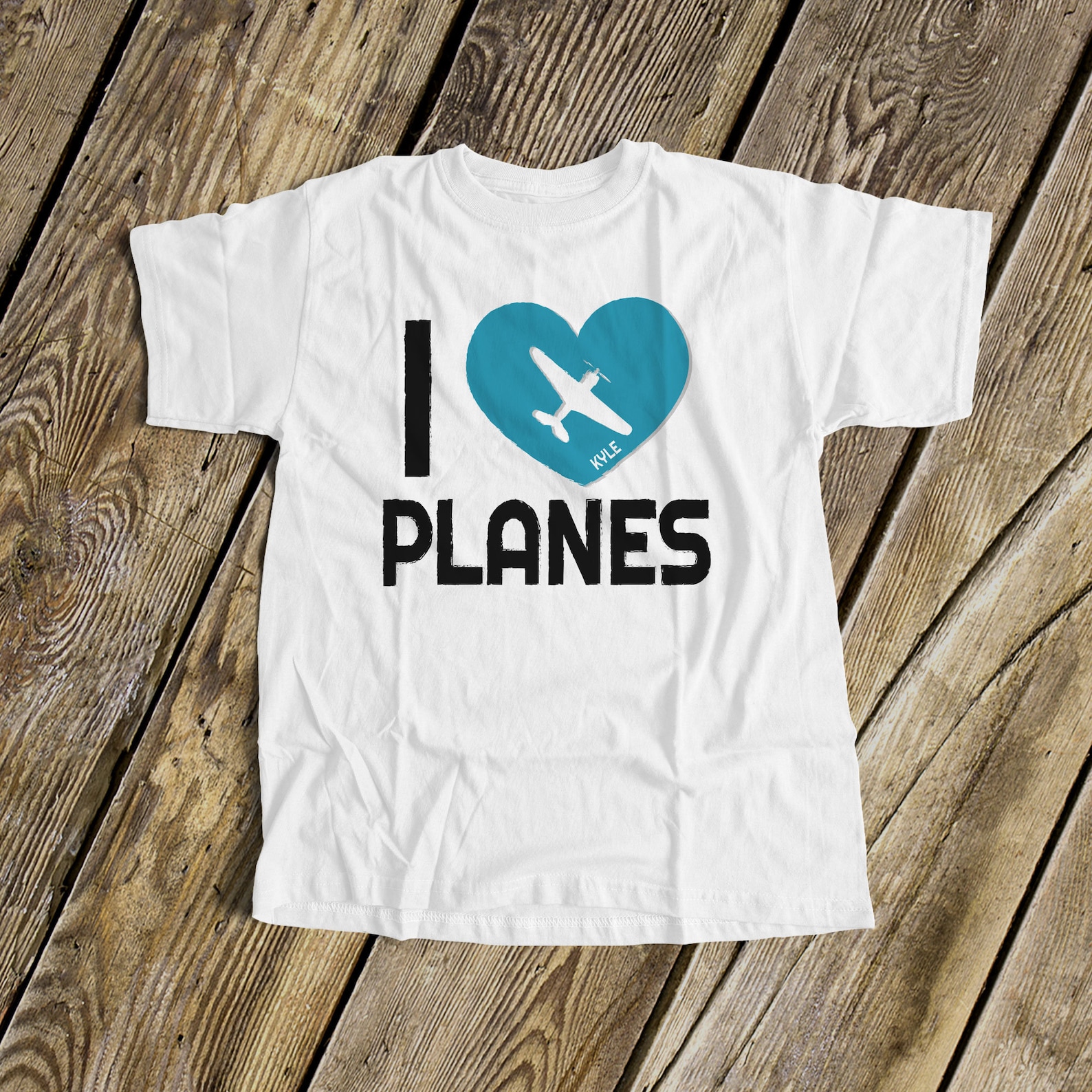 Airplane shirt I heart planes Tshirt MTRAN-006N-p | Etsy