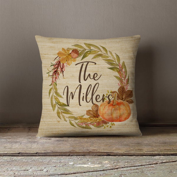 Fall Pillowcase - Etsy