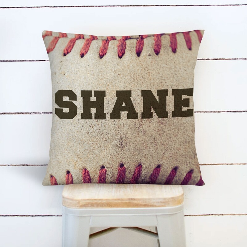 Baseball Pillow - Etsy