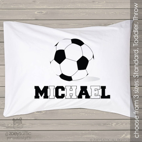 Soccer Pillow - Etsy