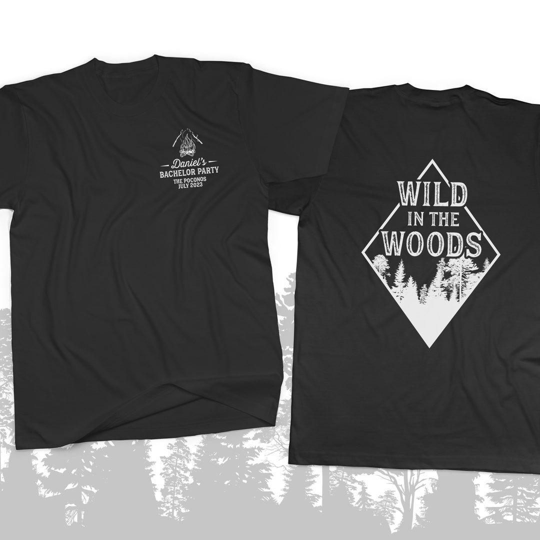 Bachelor Party Shirt | Bachelor Wild in the Woods Camping Bachelor ...