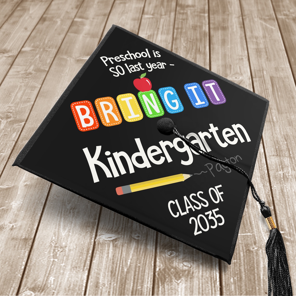 Preschool Graduation Cap Preschool or Any Grade so Last Year - Etsy