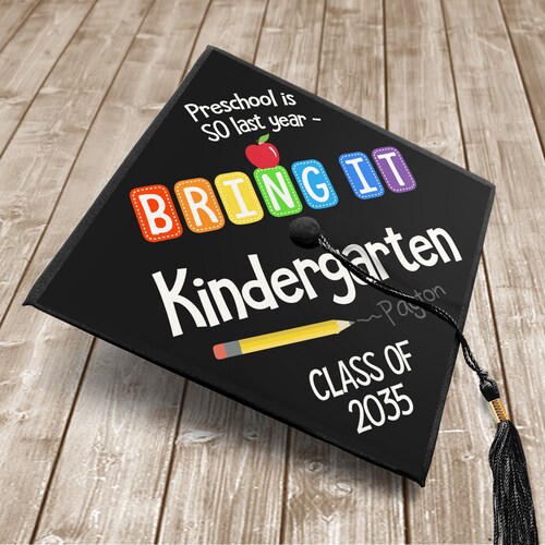 Preschool Graduation Cap Preschool or Any Grade so Last Year - Etsy