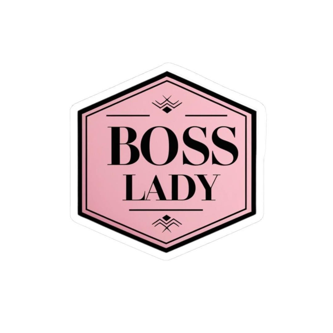 Boss Lady Sticker, Girl Boss Sticker, Empowering Women Sticker ...