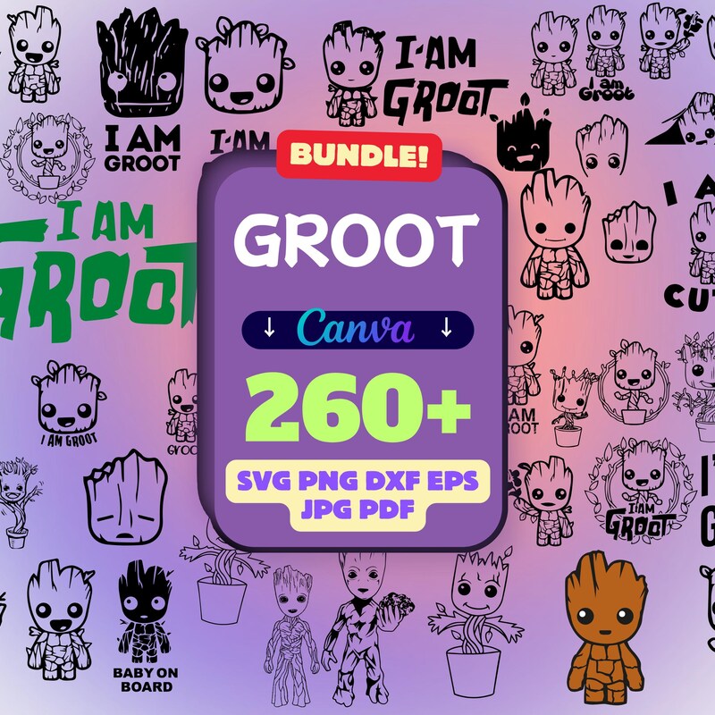 Groot Svg - Etsy