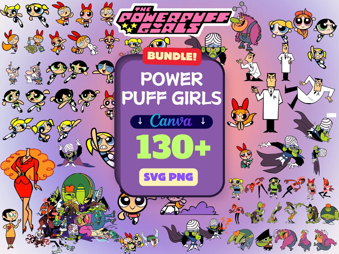 Powerpuff Girls SVG, Powerpuff Svg Bundle, Powerpuff Girls Png ...