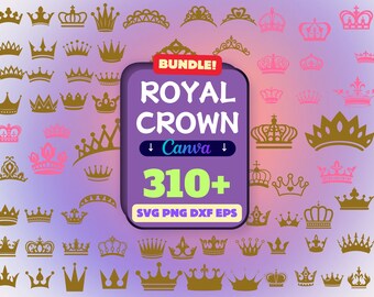 Royal Crown SVG, Princess Tiara SVG, King Crown, Queen Crown, Princess ...