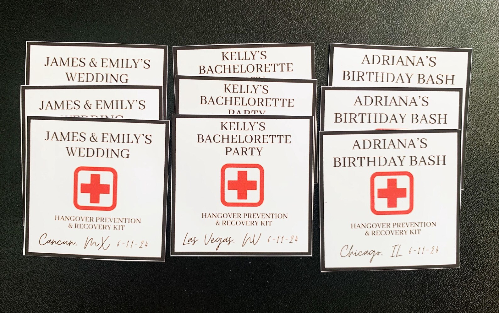 Hangover Prevention Kit reduces Hangover Symptoms, Custom Made for ...