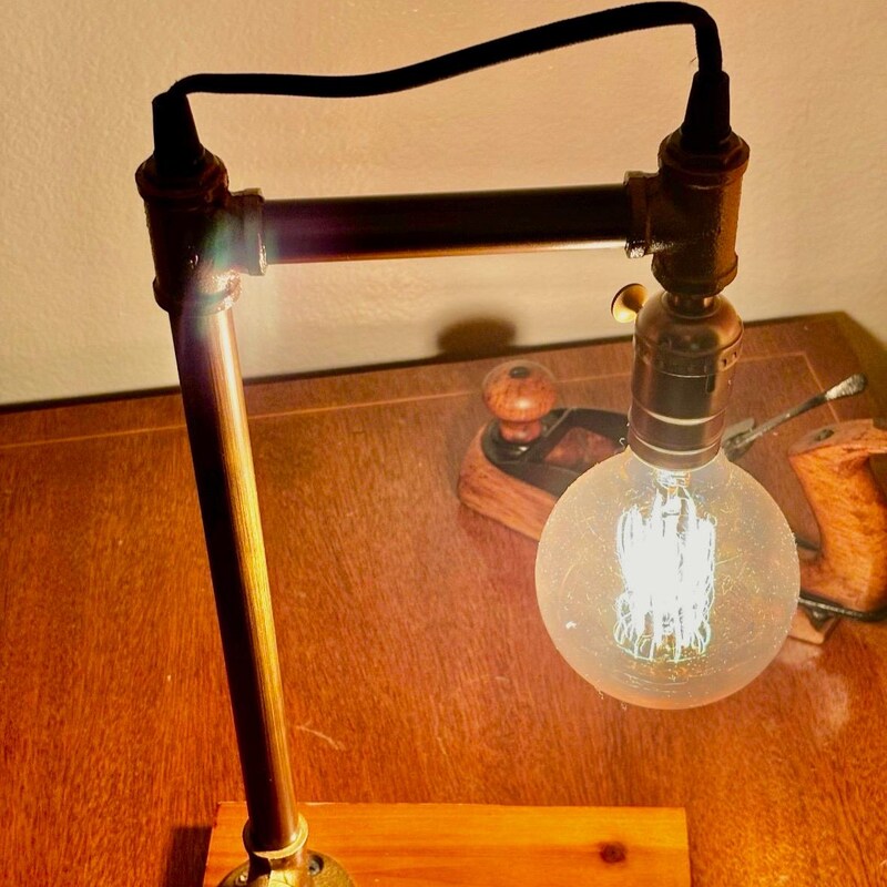 Edison Table Lamp - Etsy