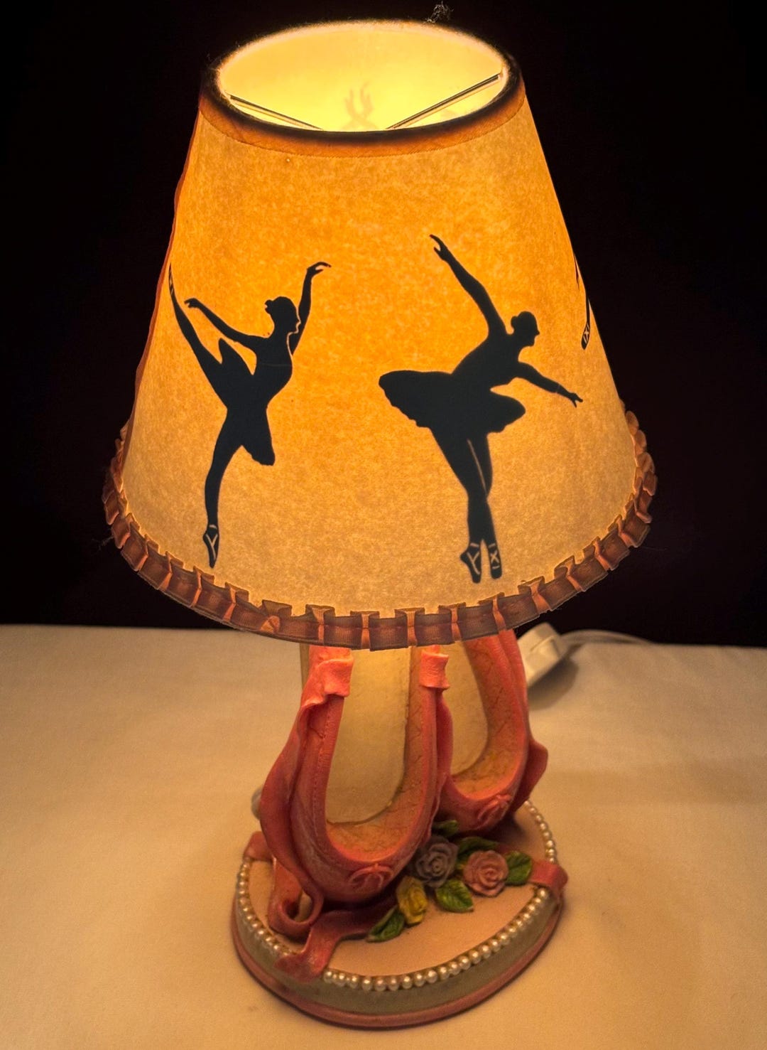 Ballerina Slipper Table Lamps | Dancing Ballerinas | Cute | Pink ...