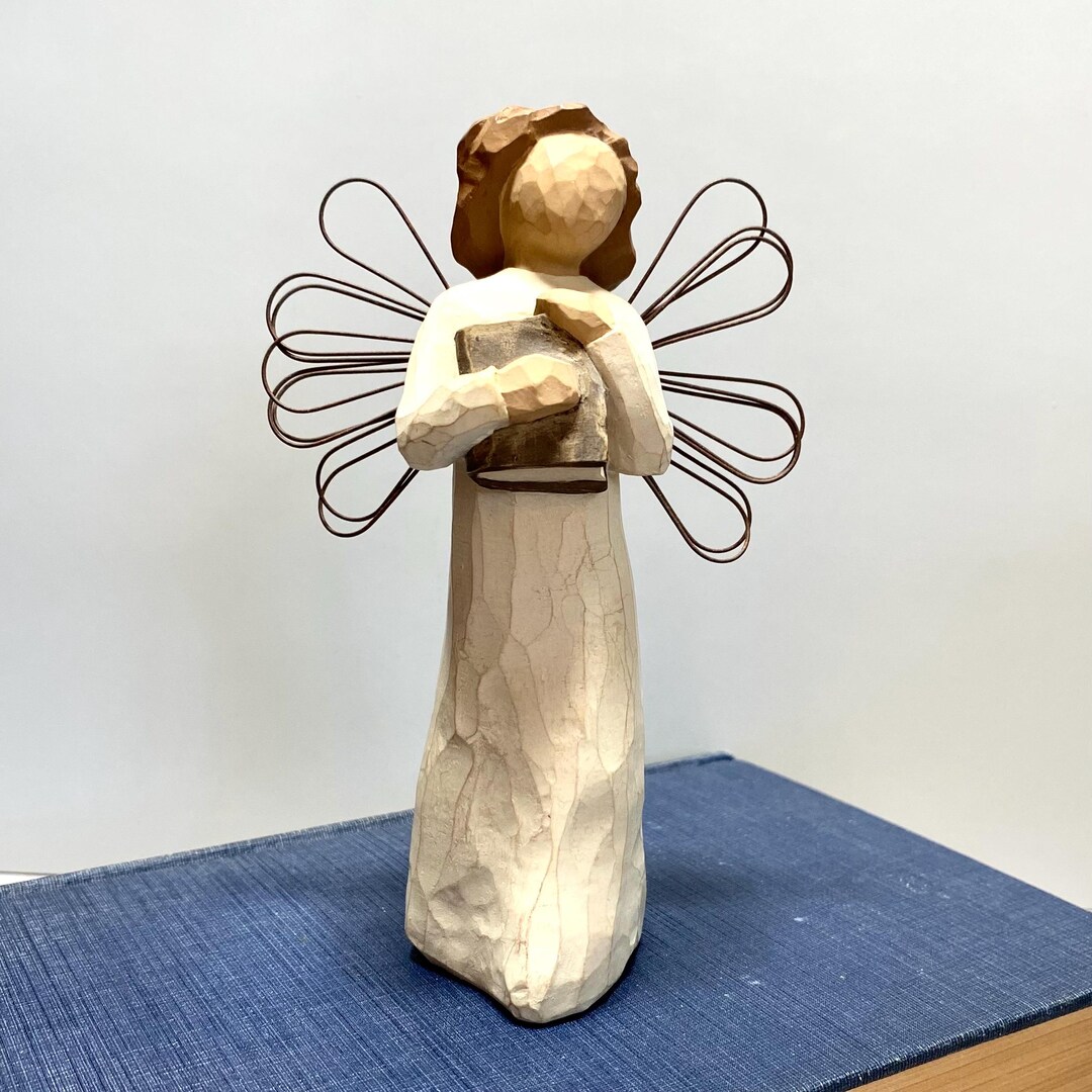 Vintage Willow Tree Collection Angel of Learning 1999 Figurine, Angel ...