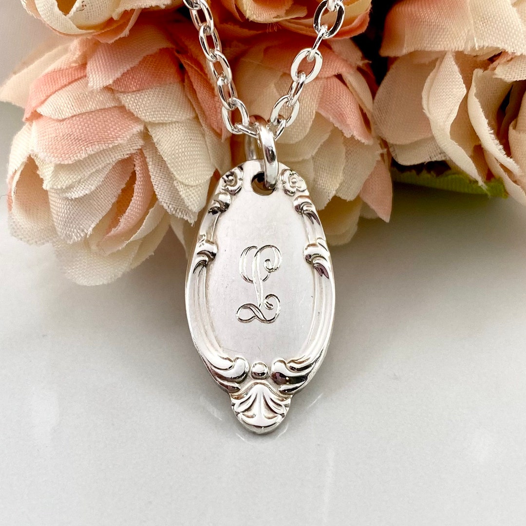 Spoon Necklace, 1954, Spoon Jewelry Necklace, Personalized Pendant ...
