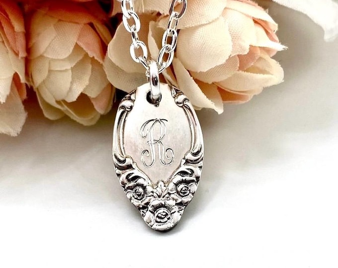 Spoon Jewelry, Silverware Pendant, Spoon NECKLACE Pendant With Dichroic ...