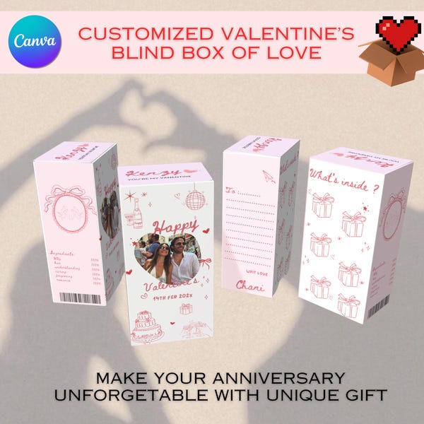 Blind Box Templates - Etsy