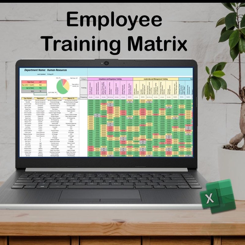 Employee Training Excel - Etsy