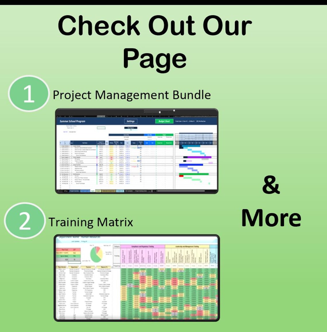 Excel Skill Matrix Template: Evaluate Employee Skills by Department ...