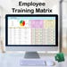 Excel Skill Matrix Template: Evaluate Employee Skills by Department ...