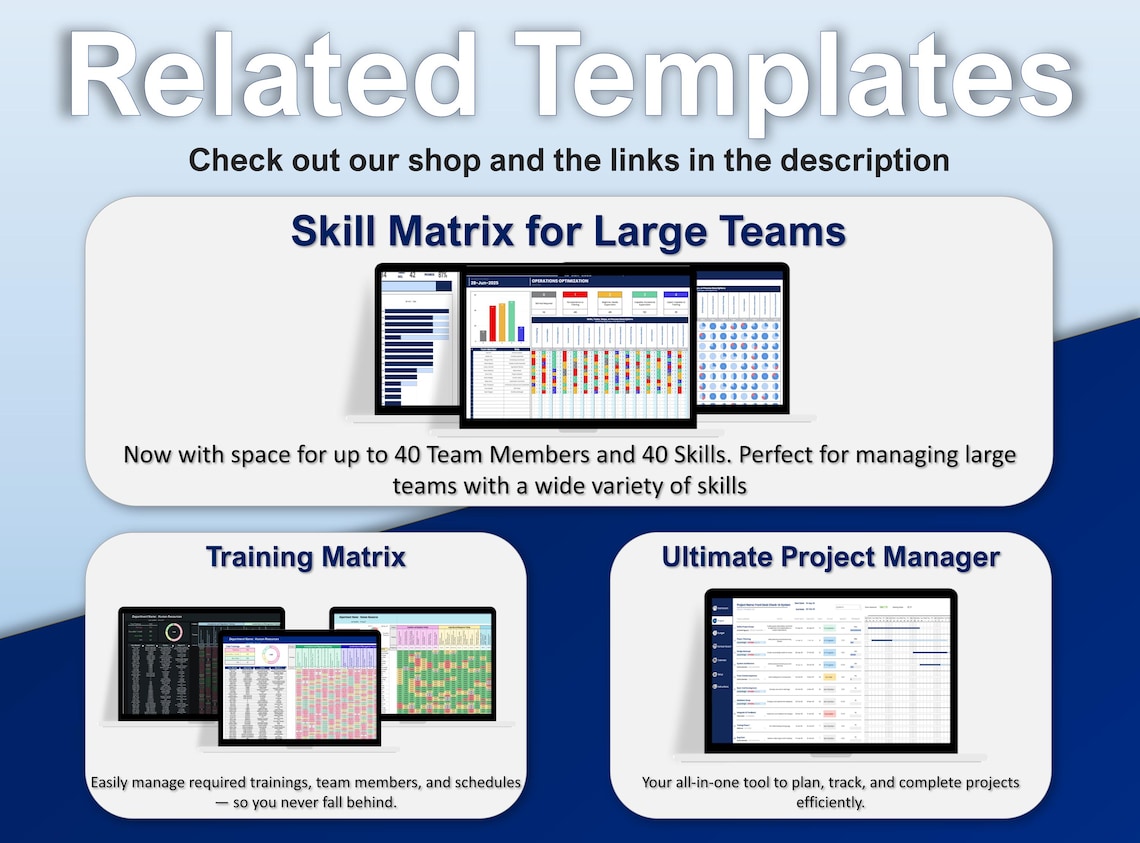 Ultimate Skills Matrix, HR Competency Template, Employee Training and ...
