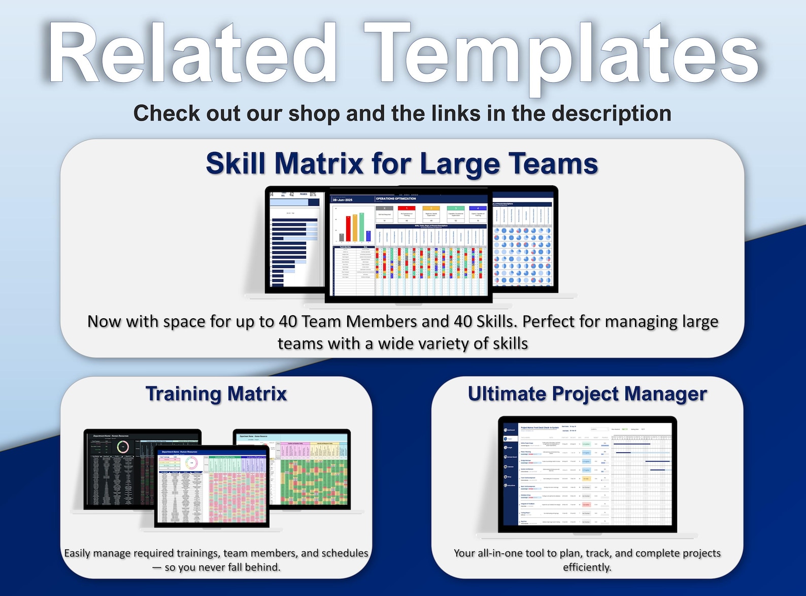Ultimate Skills Matrix, HR Competency Template, Employee Training and ...