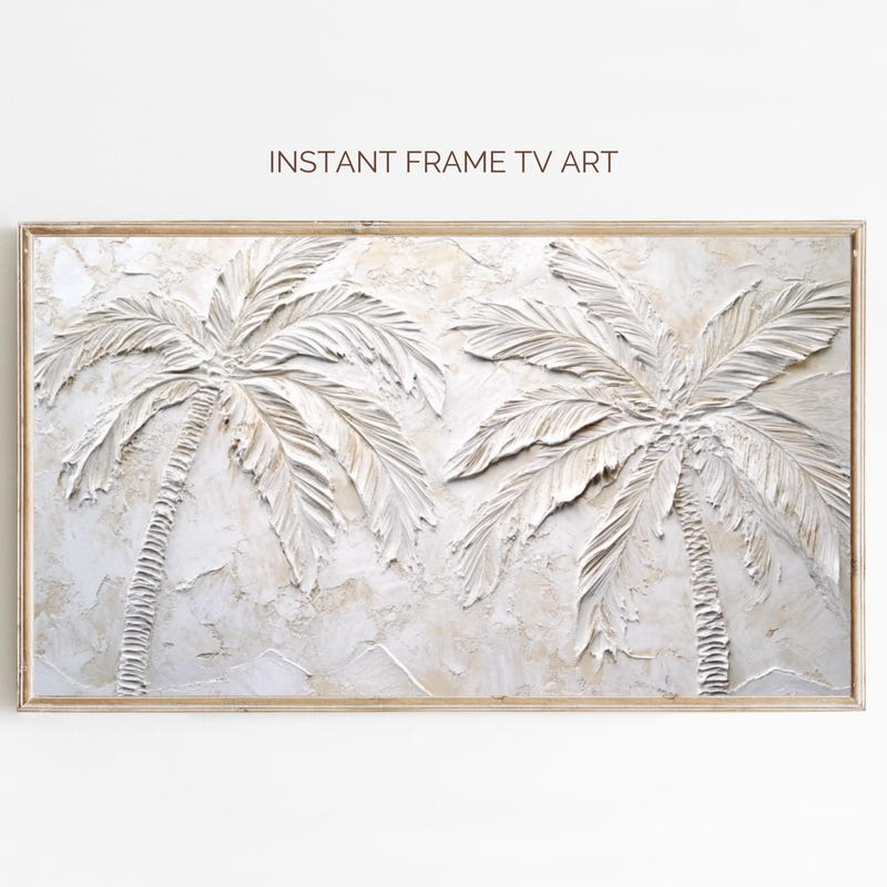 Palm Tree Painting - Etsy