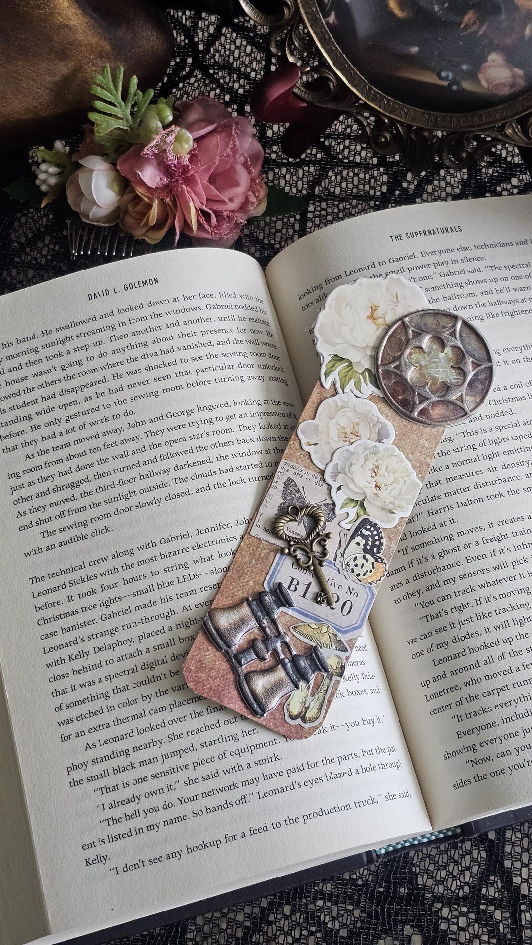 Botanical Curiosity – Vintage Collage Bookmark - Etsy